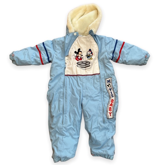 Disney | Jackets & Coats | Vintage984 Walt Disney Babies Mickey Movie ...